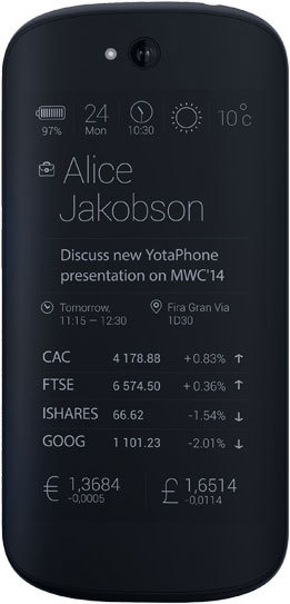 YotaPhone 2 Reviews, Specs & Price Compare