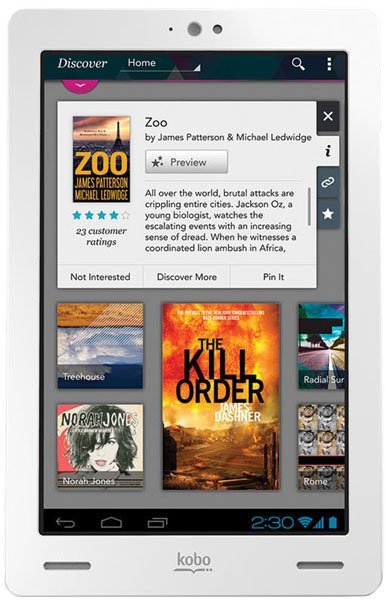 Kobo Arc Reviews, Specs & Price Compare